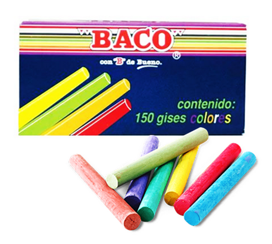 Papelería Comercial - GISES CAJA C/150 COLOR