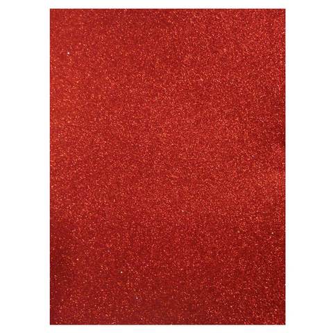 Papelería Comercial - MERCERIA FOMY CON DIAMANTINA 55 X 43 CMS. C. ROJO